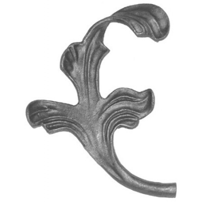 Leaf 6115L (forging) / Forged leaves / UASTAL | Storozhuk . Kyiv