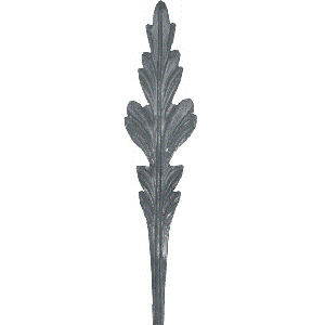 Leaf6133-2 (forging) / Forged leaves / UASTAL | Storozhuk . Kyiv